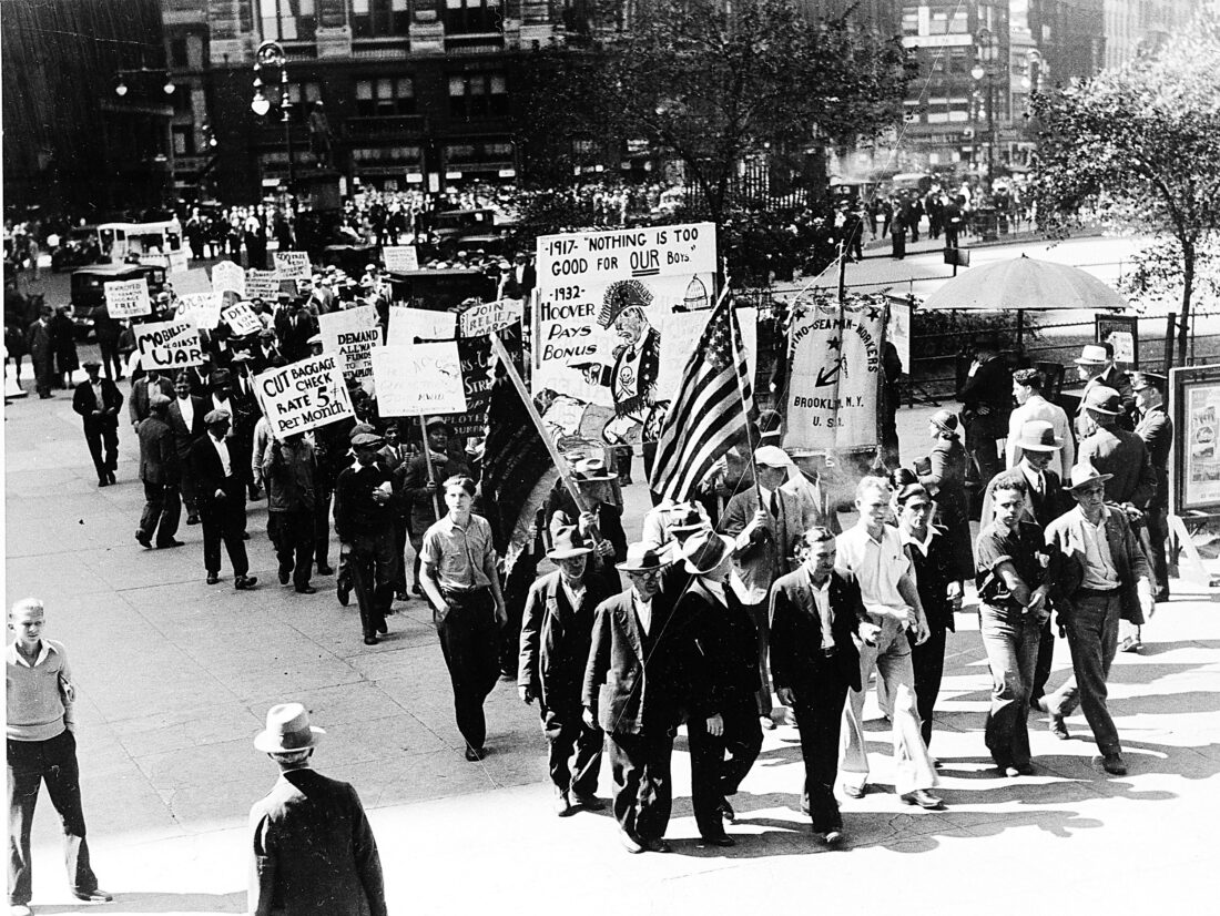 NYC Communist Rally during the Depression | News, Sports, Jobs - The ...